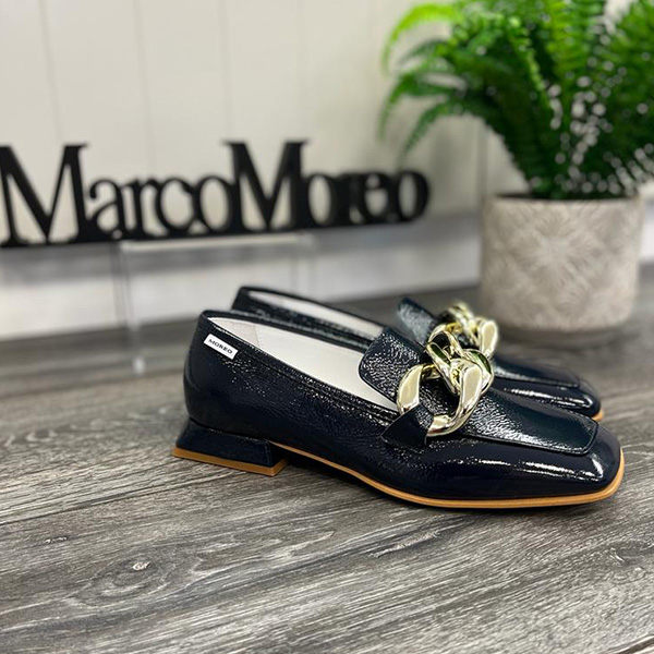 Marco Moreo Navy Shoe