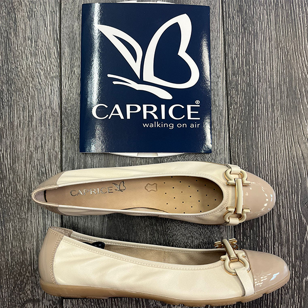 Caprice Cream Shoe